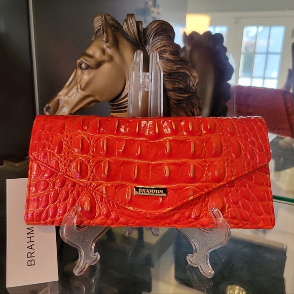 Brahmin | Bags | Brahmin Veronica Flame Melbourne Genuine Leather ...